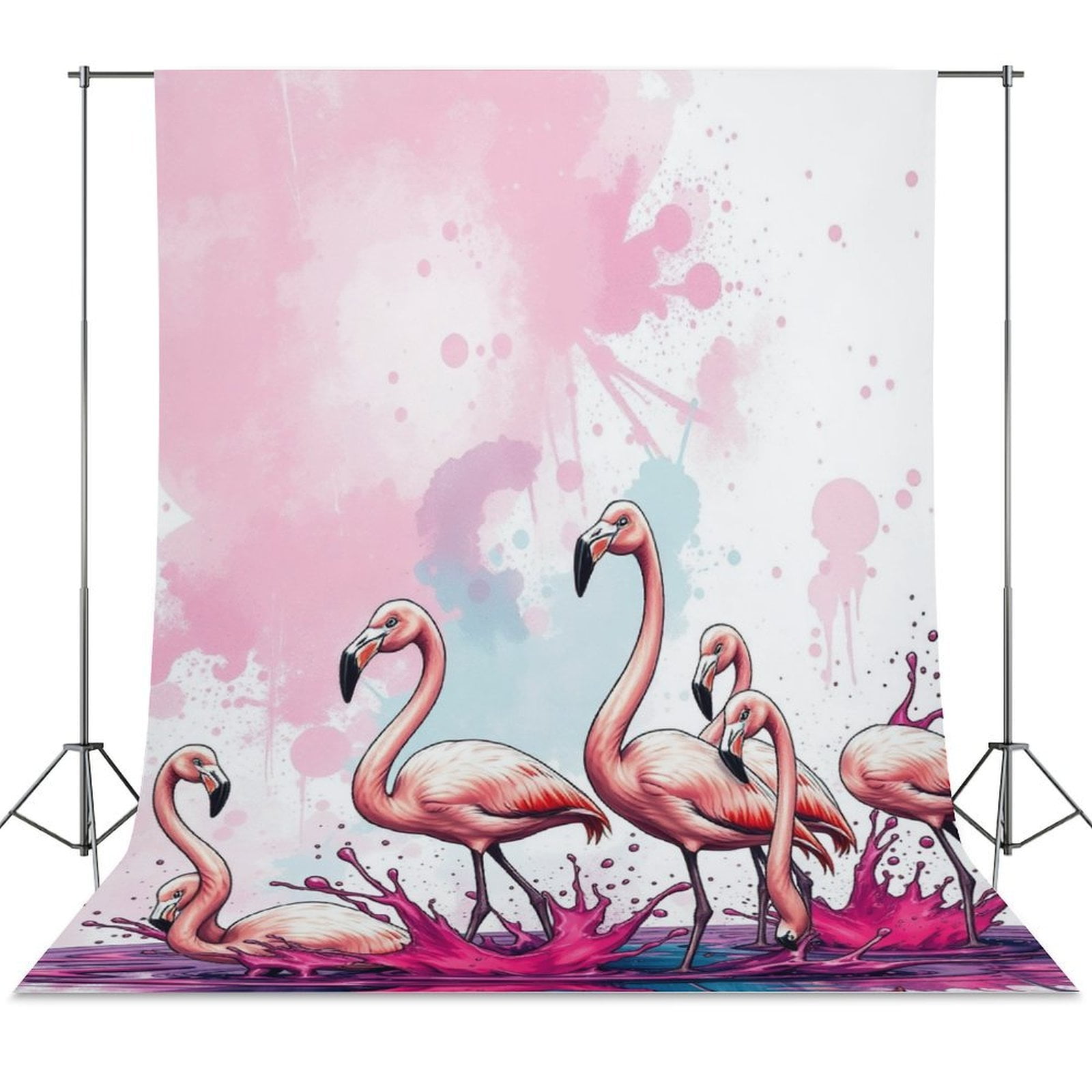 Backdrop Background for Flamingo Photography Photo Booth Backdrop for ...