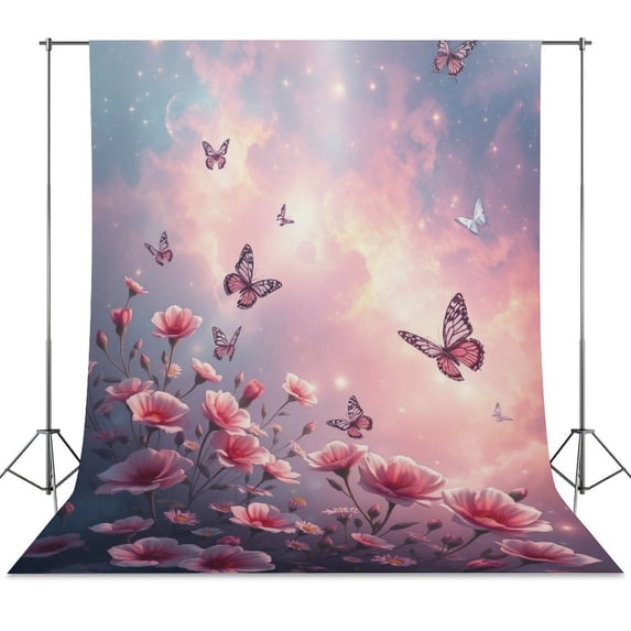 Backdrop Background for Flowers Butterflies Sky Photography Photo Booth ...