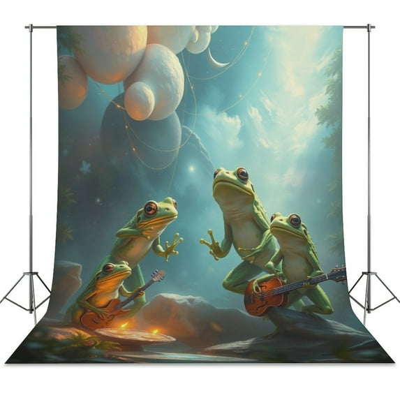 Backdrop Background for Frog Concert Photography Photo Booth Backdrop ...
