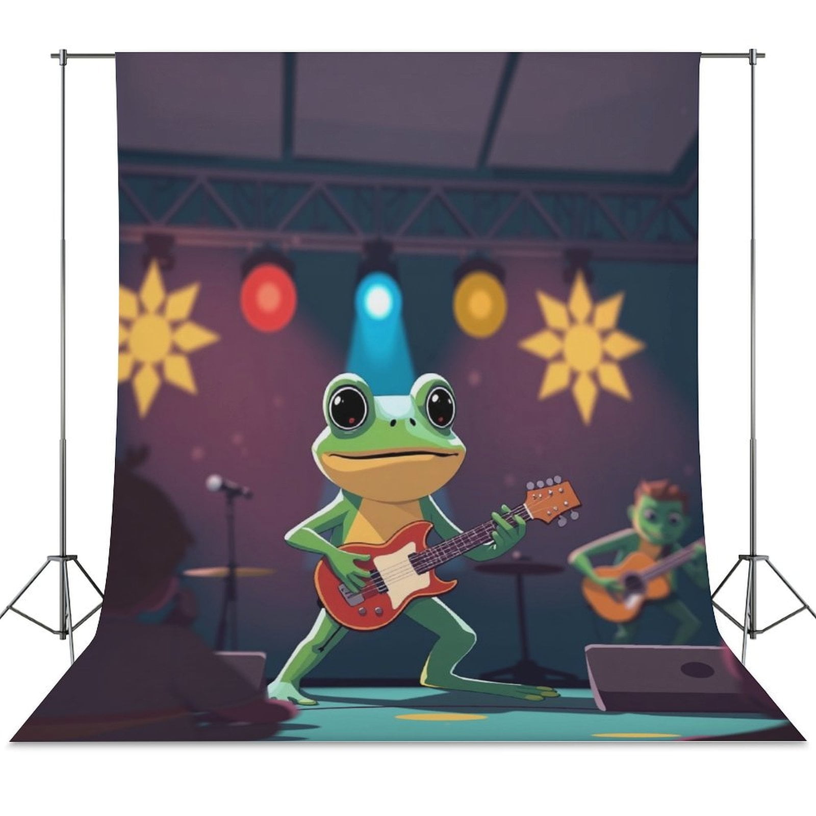 Backdrop Background for Frog Concert Photography Photo Booth Backdrop ...