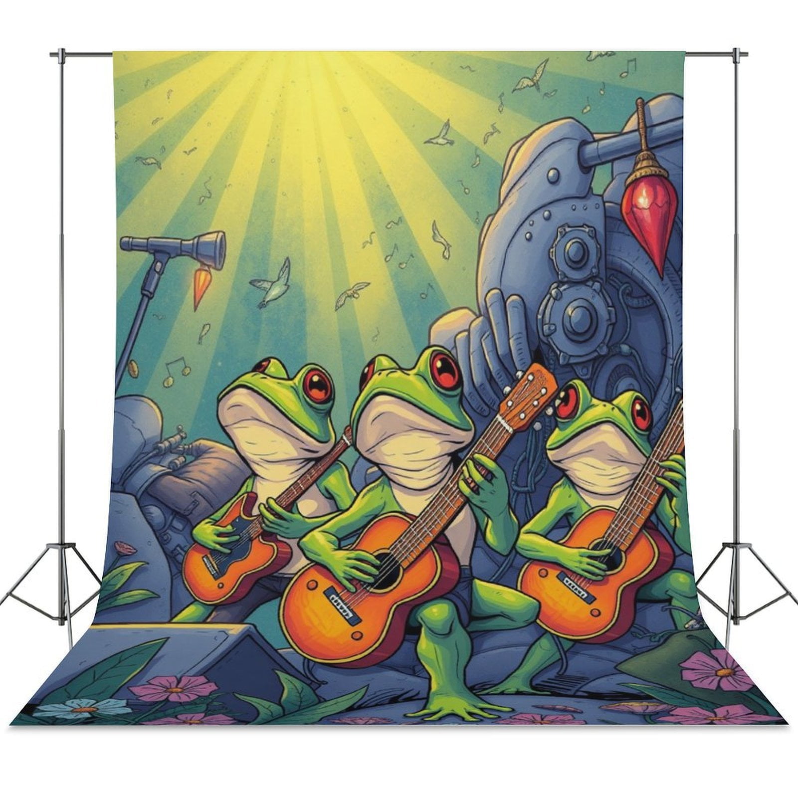Backdrop Background for Frog Concert Photography Photo Booth Backdrop ...