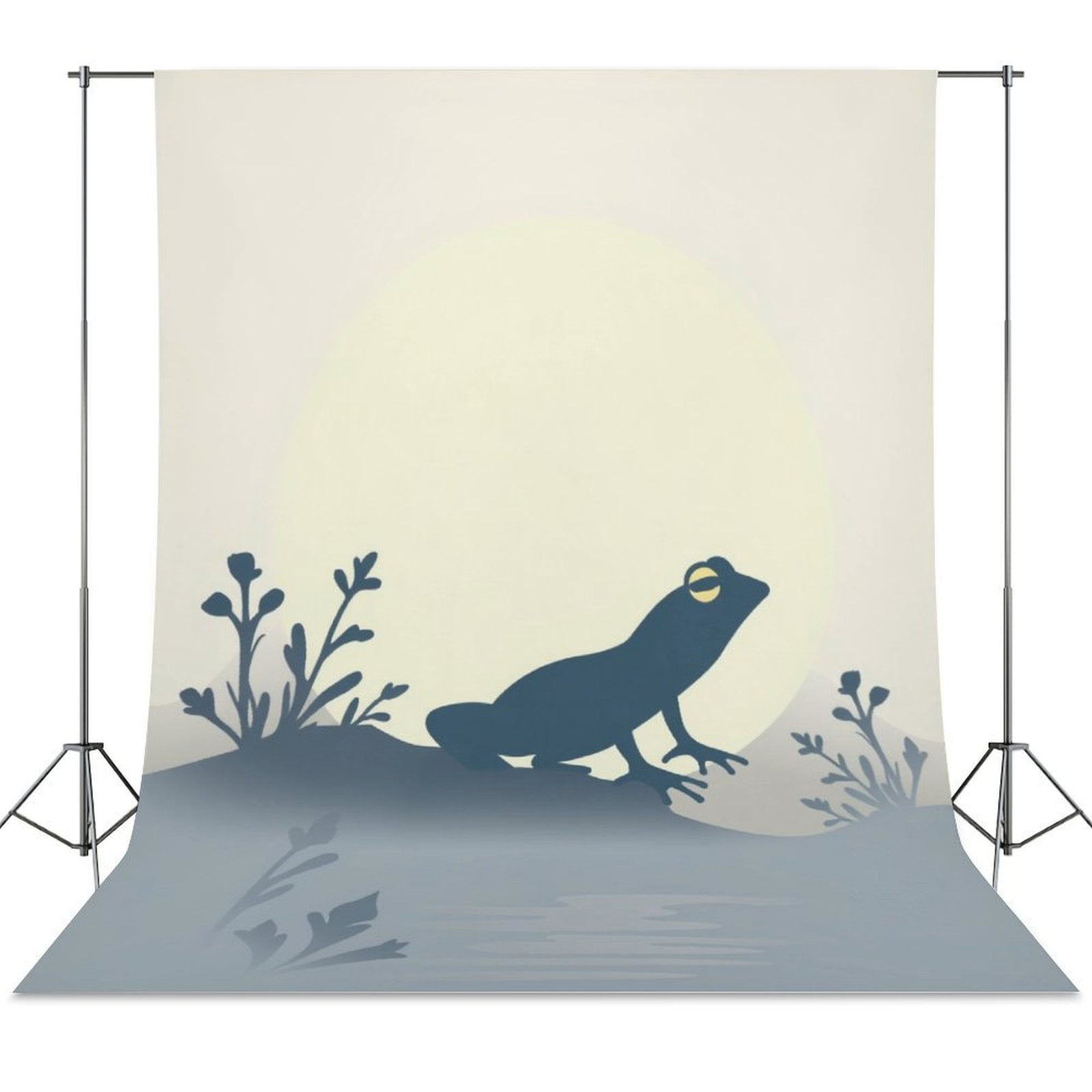 Backdrop Background for Frog Serene Landscape Photography Photo Booth ...