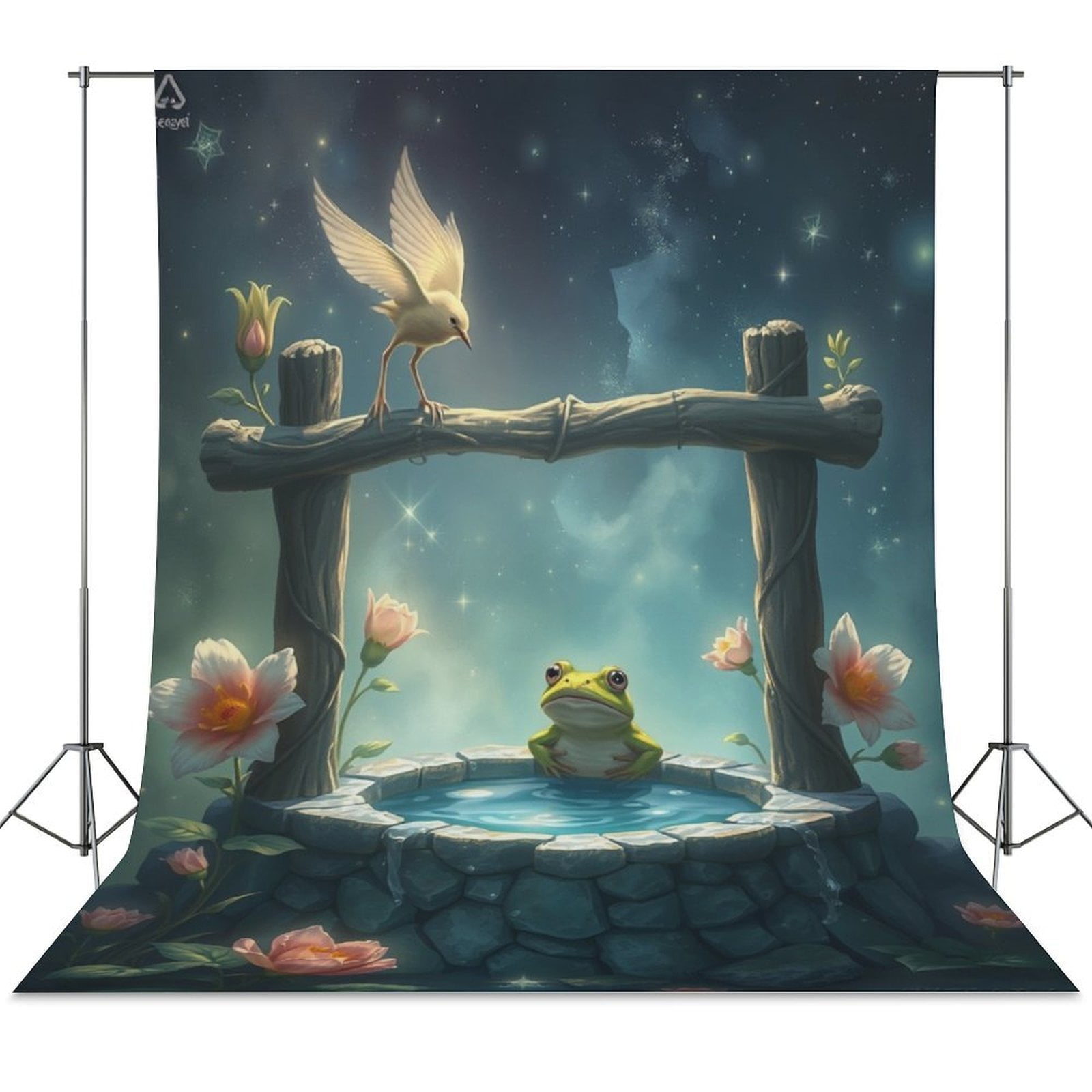 Backdrop Background for Frog in The Pond Photography Photo Booth ...