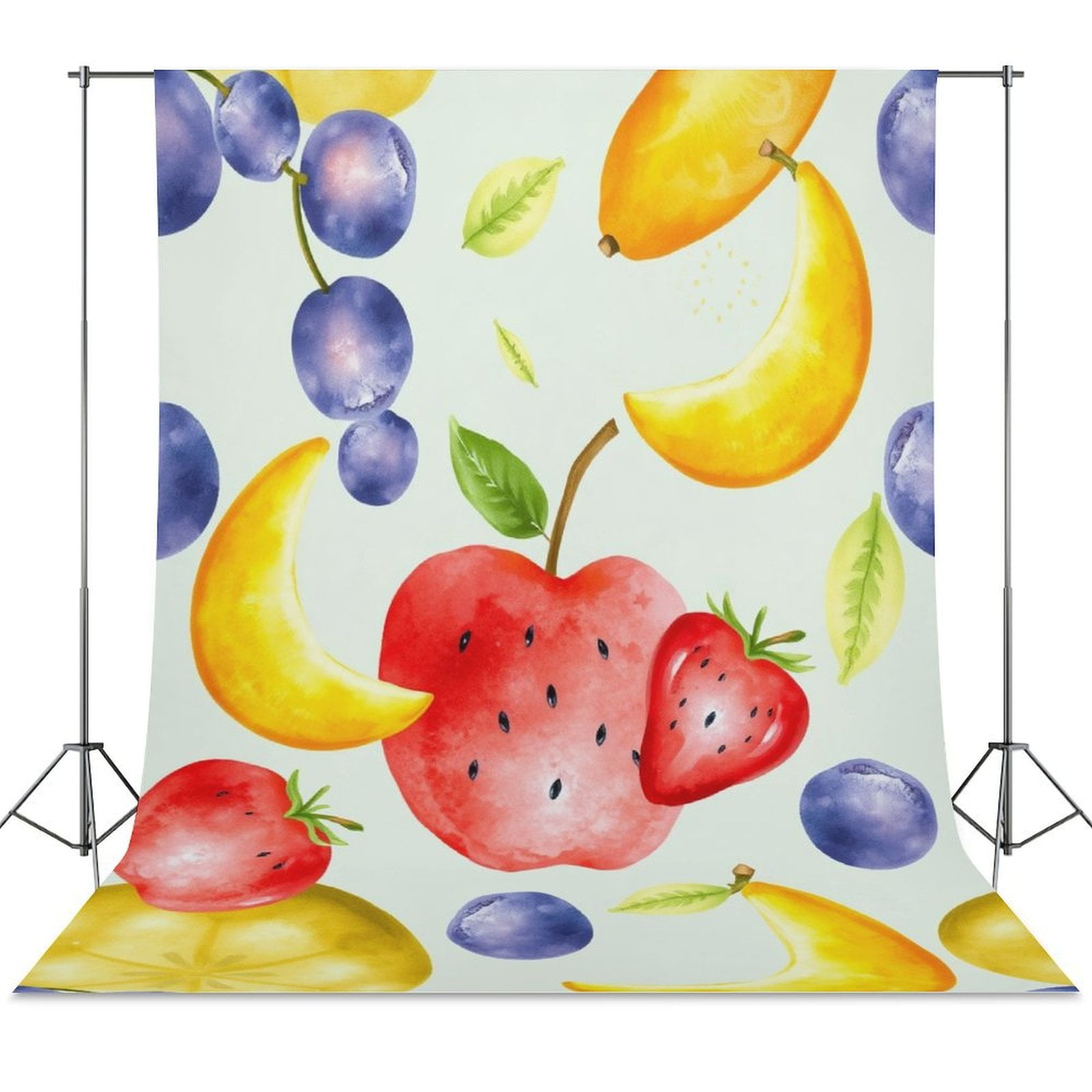 Backdrop Background for Fruit Watercolor Pattern Photography Photo ...