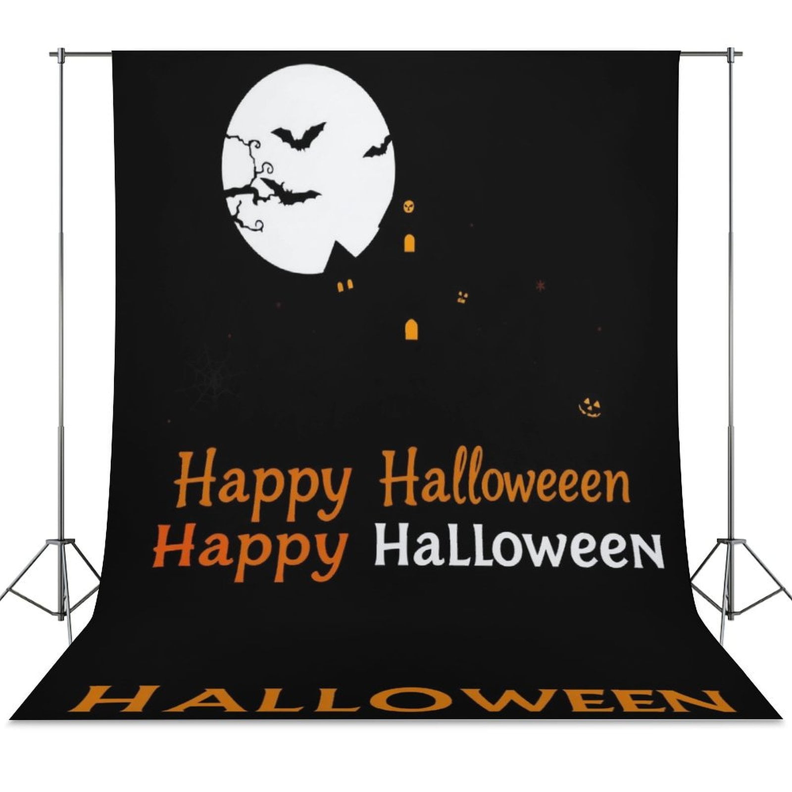 Backdrop Background for Happy Halloween Night Photography Photo Booth ...