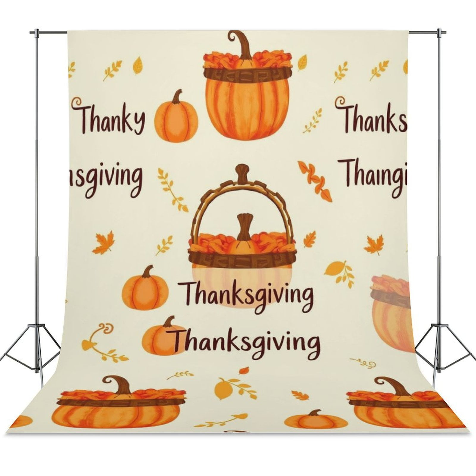 Backdrop Background for Happy Thanksgiving Pumpkins Photography Photo ...