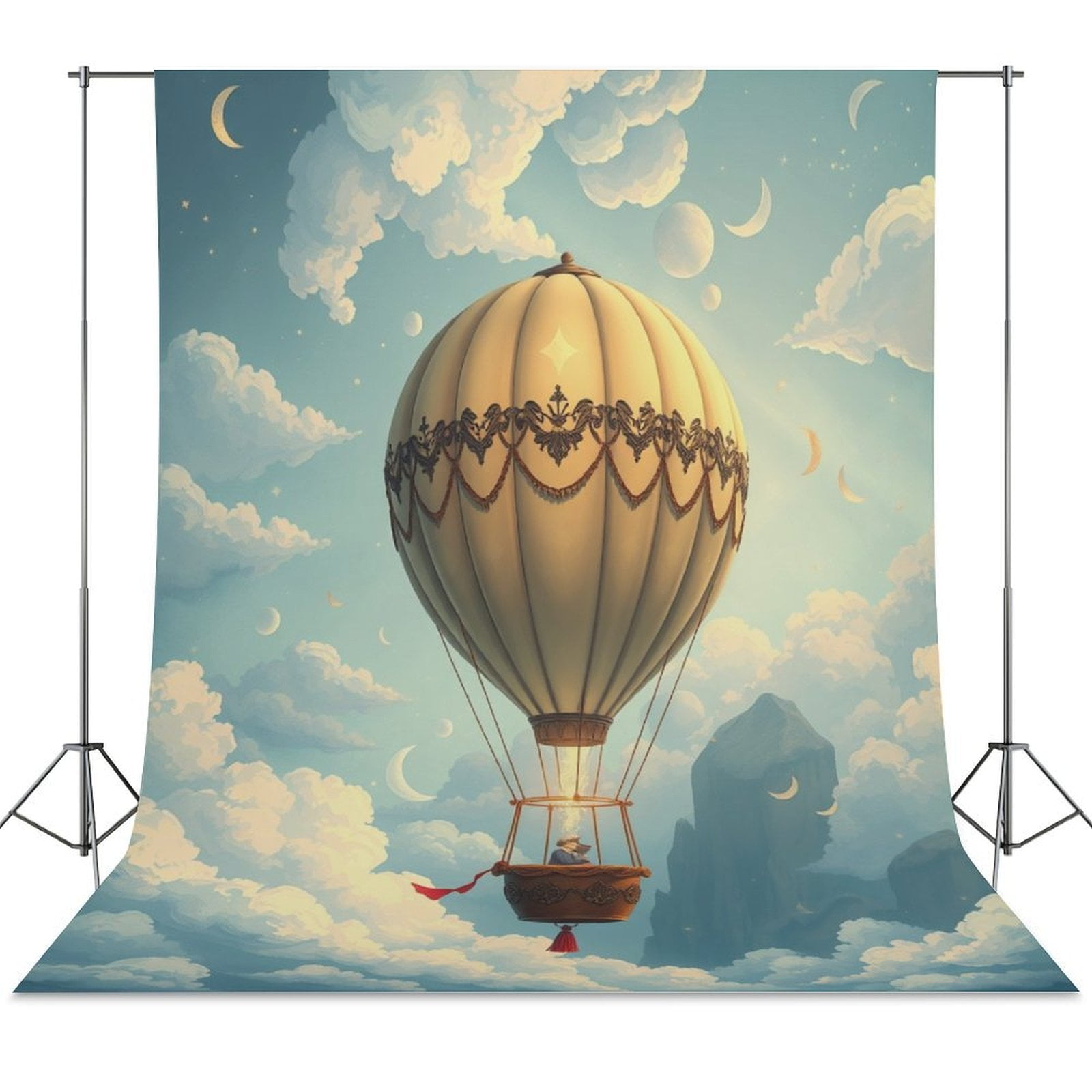 Backdrop Background for Hot Air Balloon Photography Photo Booth ...