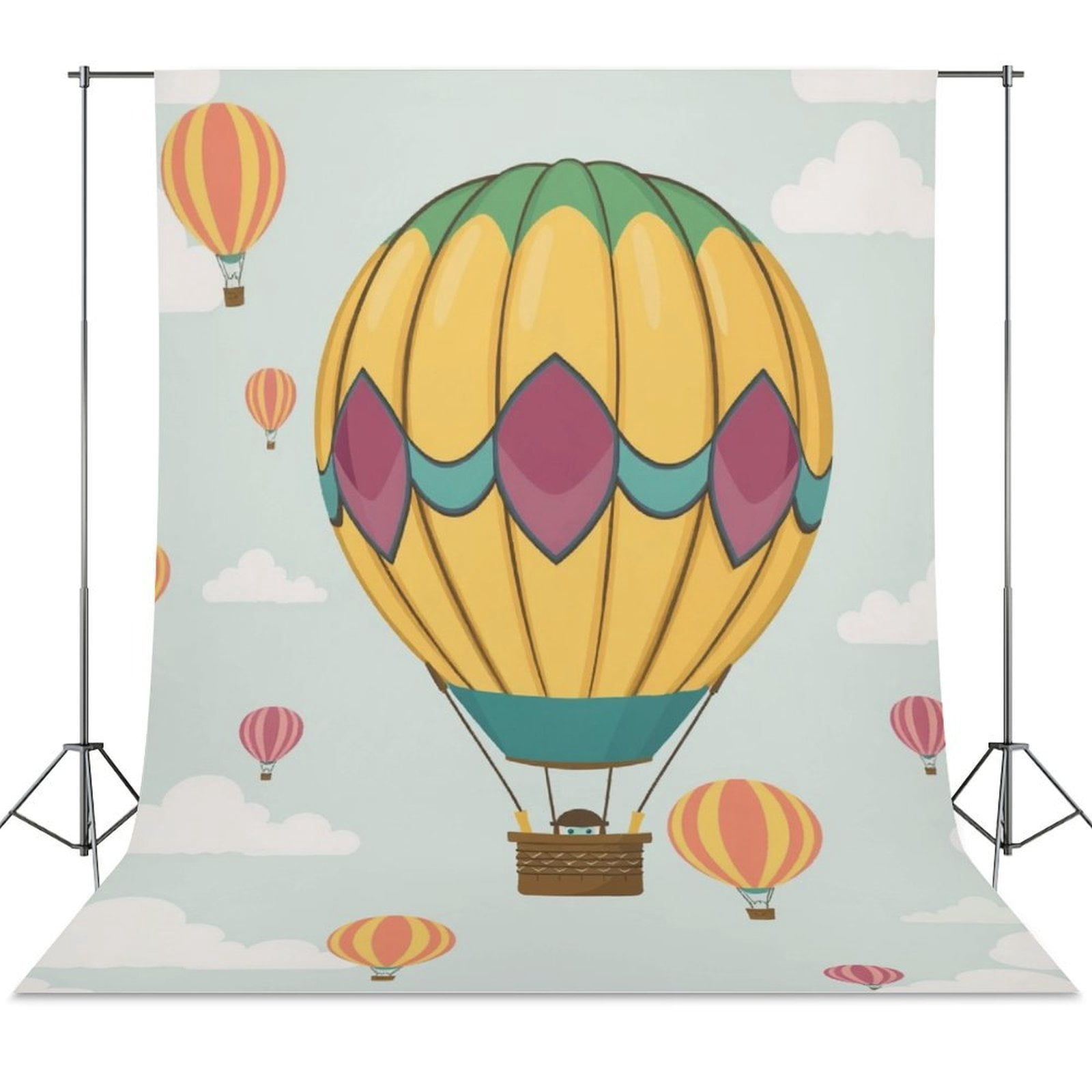 Backdrop Background for Hot Air Balloon Photography Photo Booth ...