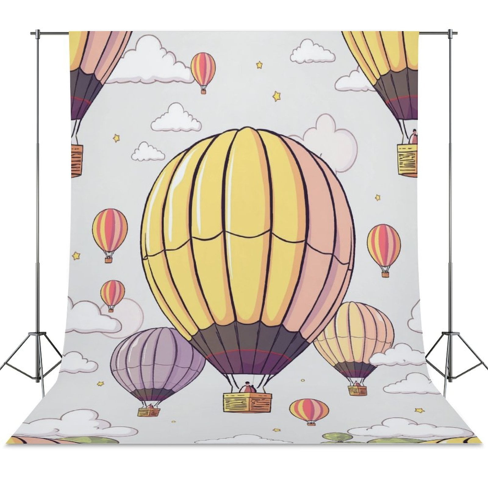 Backdrop Background for Hot Air Balloon Photography Photo Booth ...