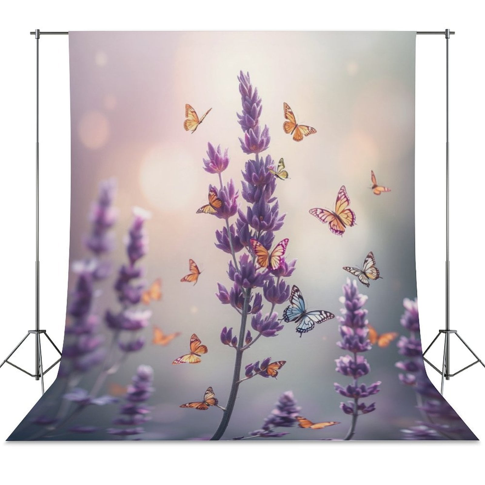 Backdrop Background for Lavender Photography Photo Booth Backdrop for ...