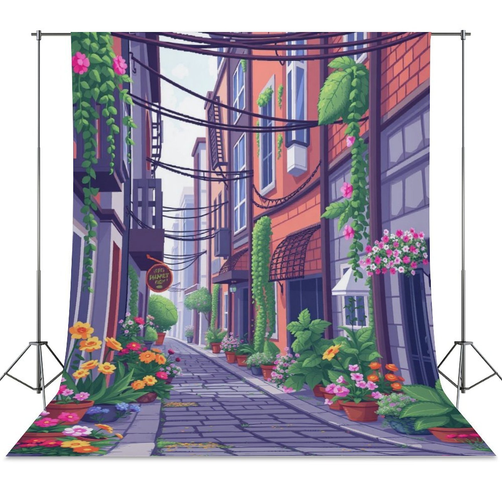 Backdrop Background for Love Street Photography Photo Booth Backdrop ...
