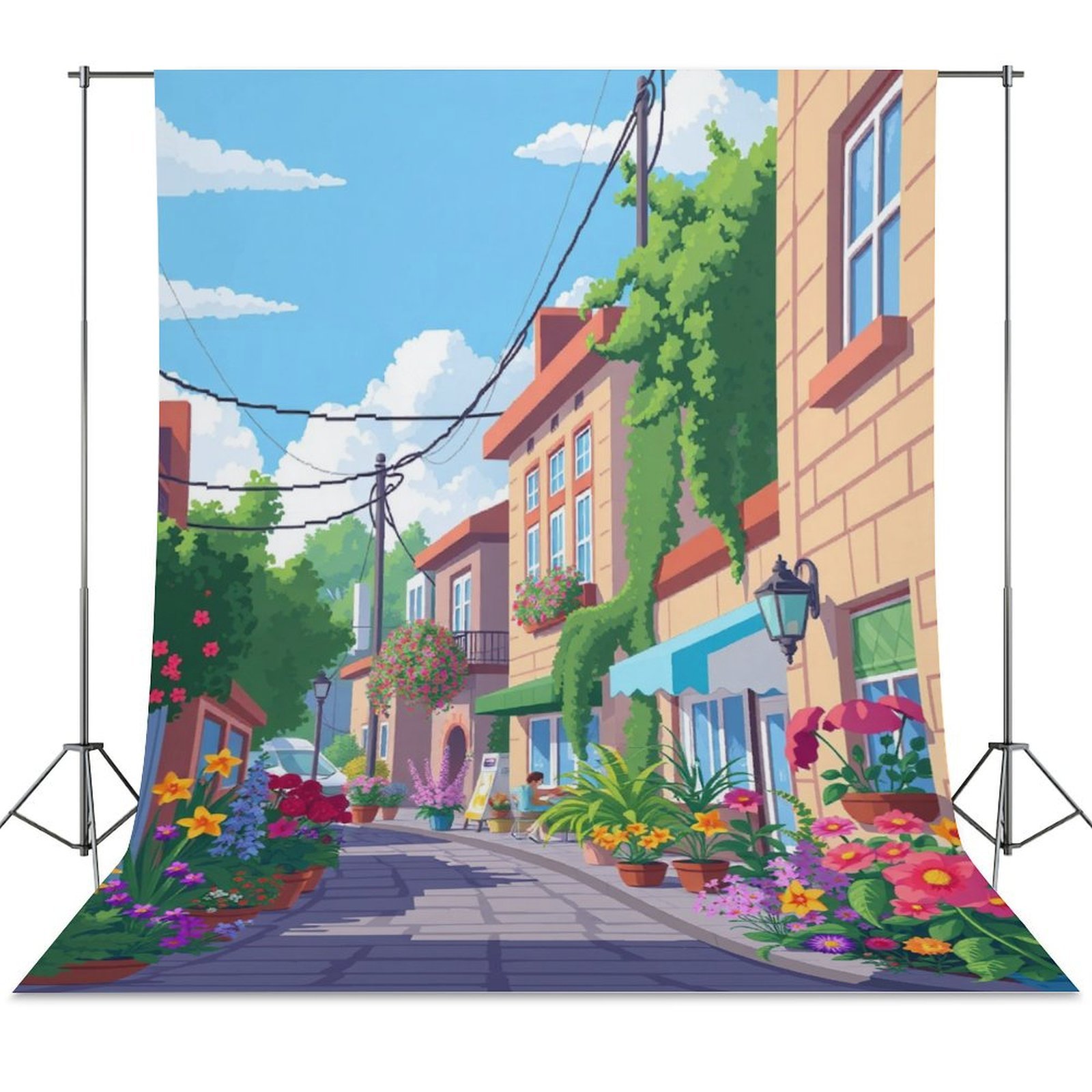 Backdrop Background for Love Street Photography Photo Booth Backdrop ...