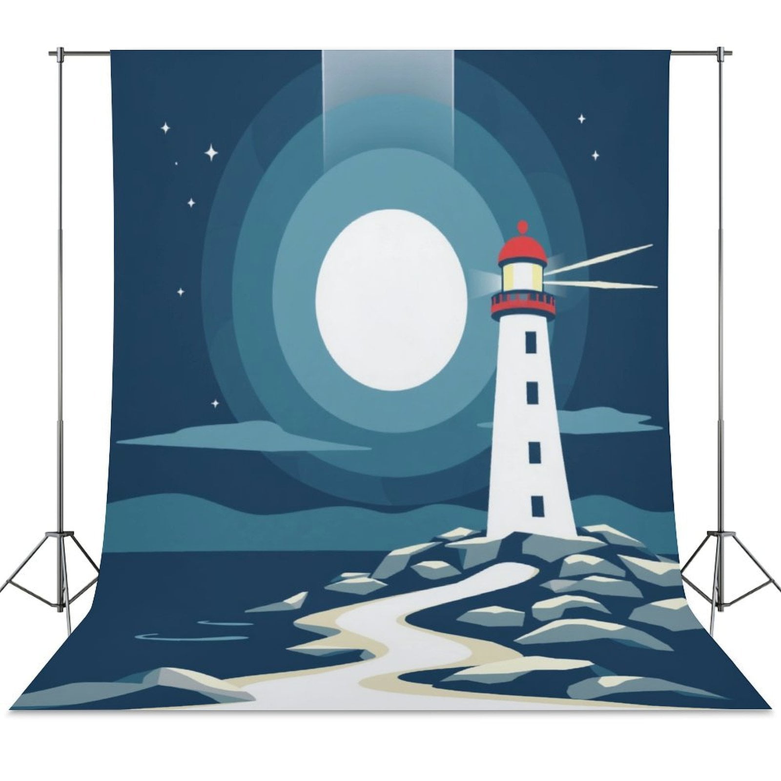 Backdrop Background for Night Light Path Photography Photo Booth ...