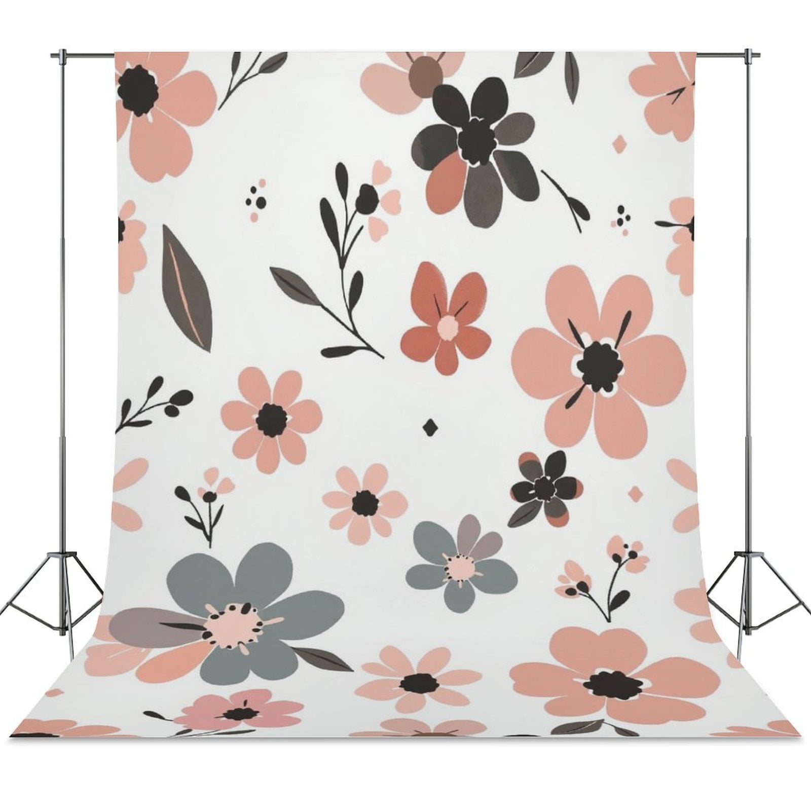 Backdrop Background for Pretty Floral Pattern Photography Photo Booth ...
