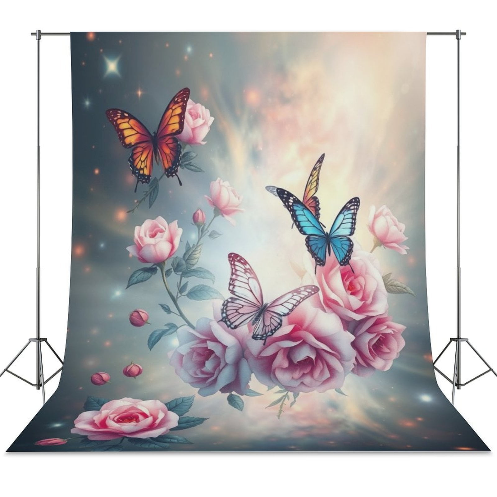 Backdrop Background for Rose Photography Photo Booth Backdrop for Photoshoot Background Screen ...