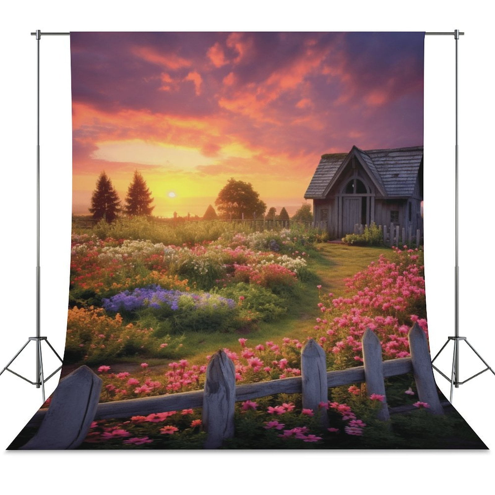 Backdrop Background for Rural Scenery Photography Photo Booth Backdrop ...