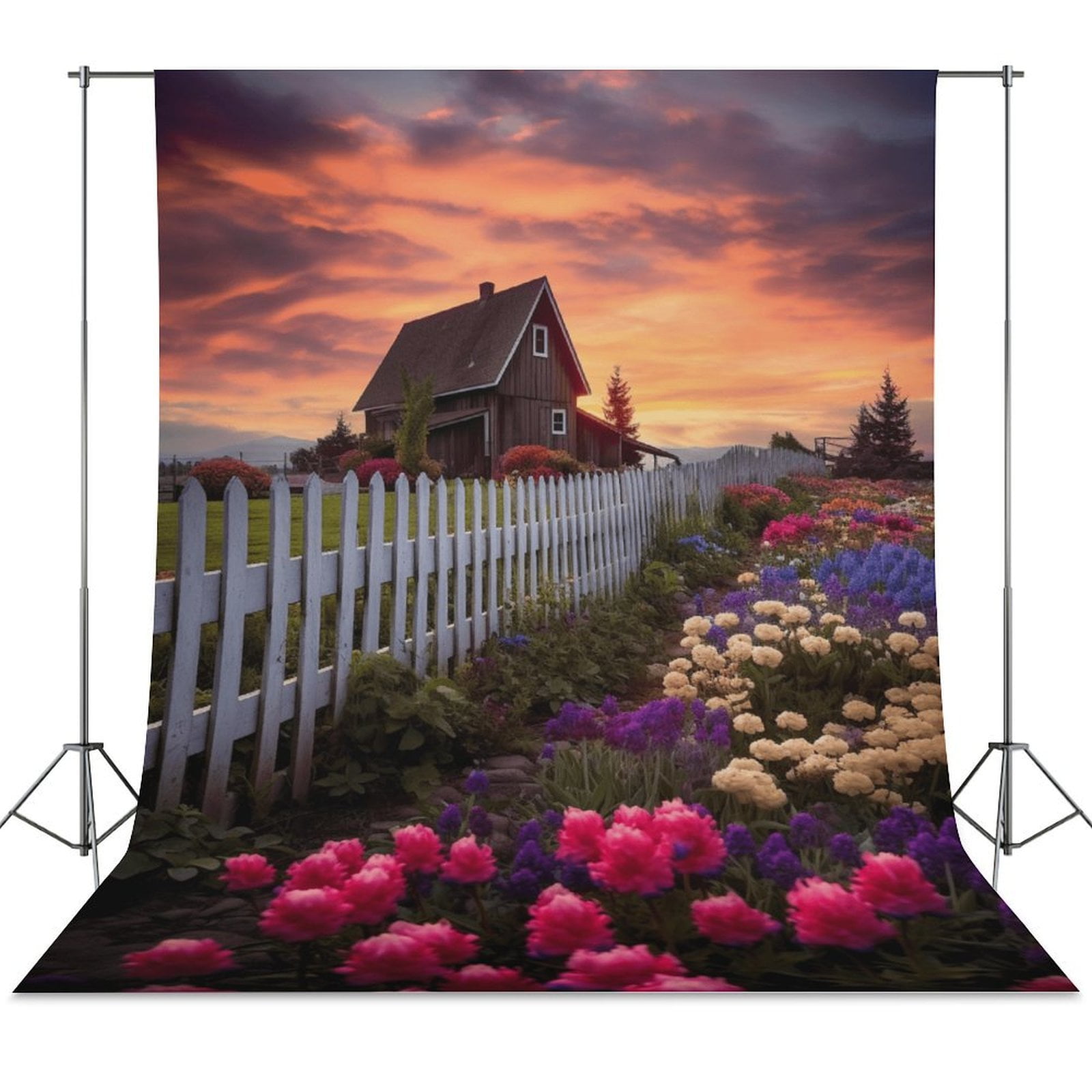 Backdrop Background for Rural Scenery Photography Photo Booth Backdrop ...