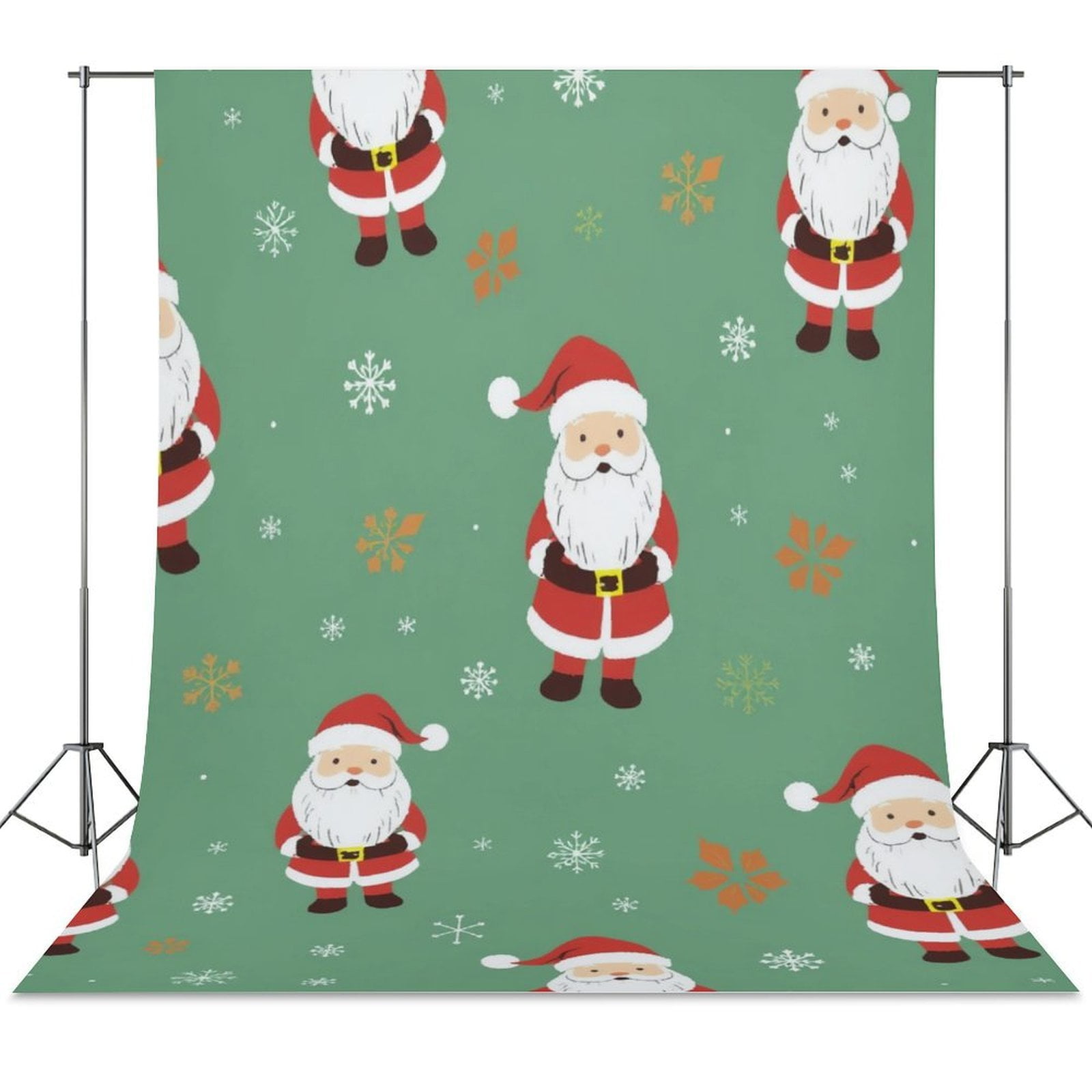 Backdrop Background for Santa Christmas Pattern Photography Photo Booth ...