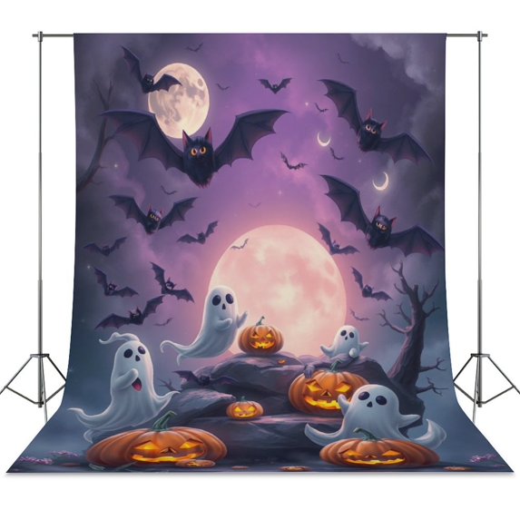 Backdrop Background for Spooky Halloween Scene Photography Photo Booth ...