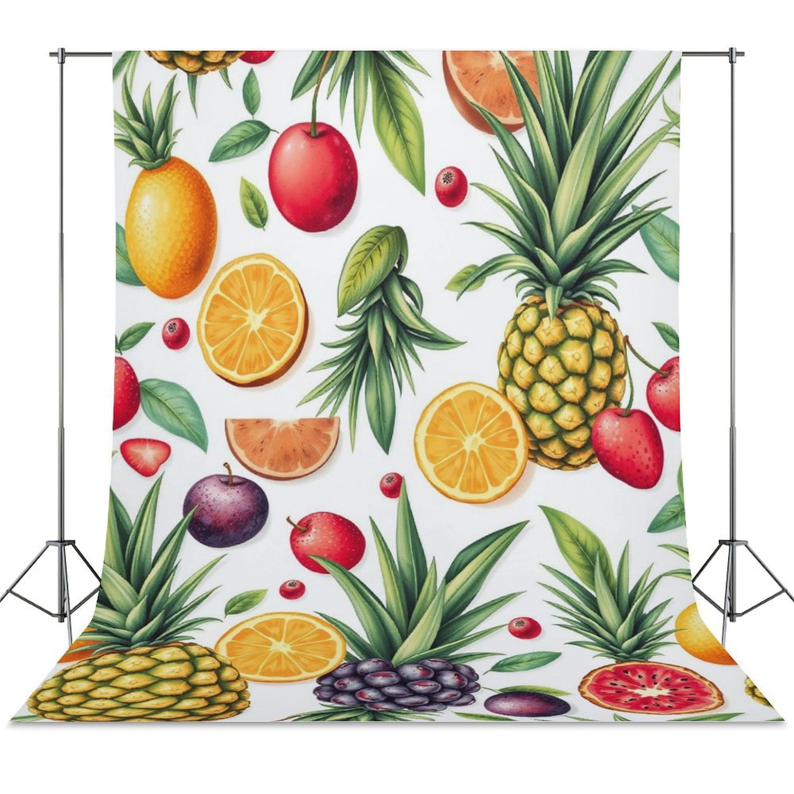 Backdrop Background for Tropical Fruit Pattern Photography Photo Booth ...