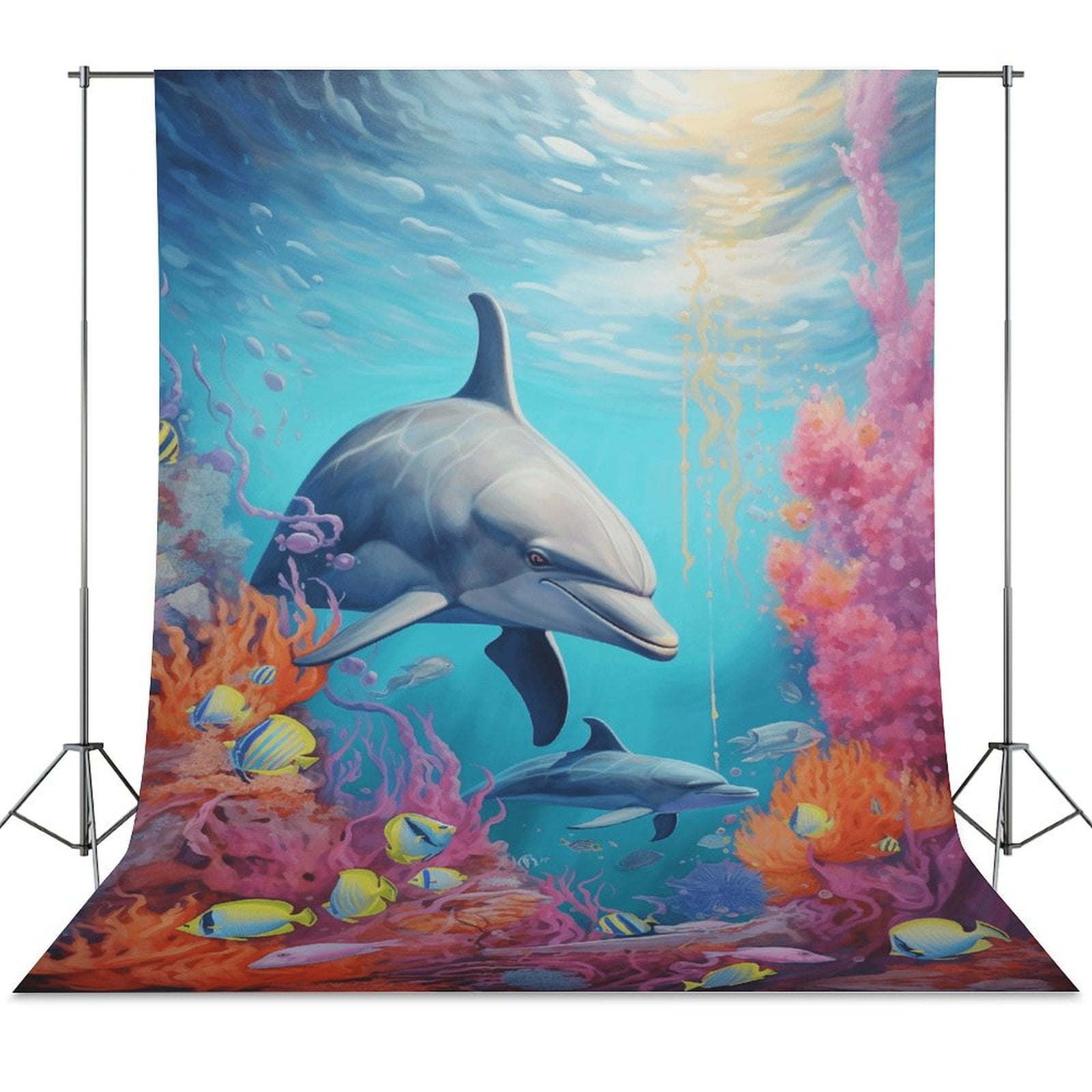 Backdrop Background for Underwater World Photography Photo Booth ...
