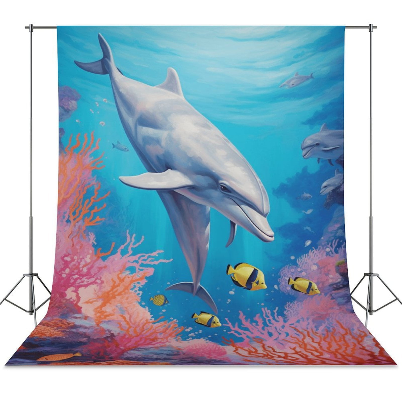 Backdrop Background for Underwater World Photography Photo Booth ...