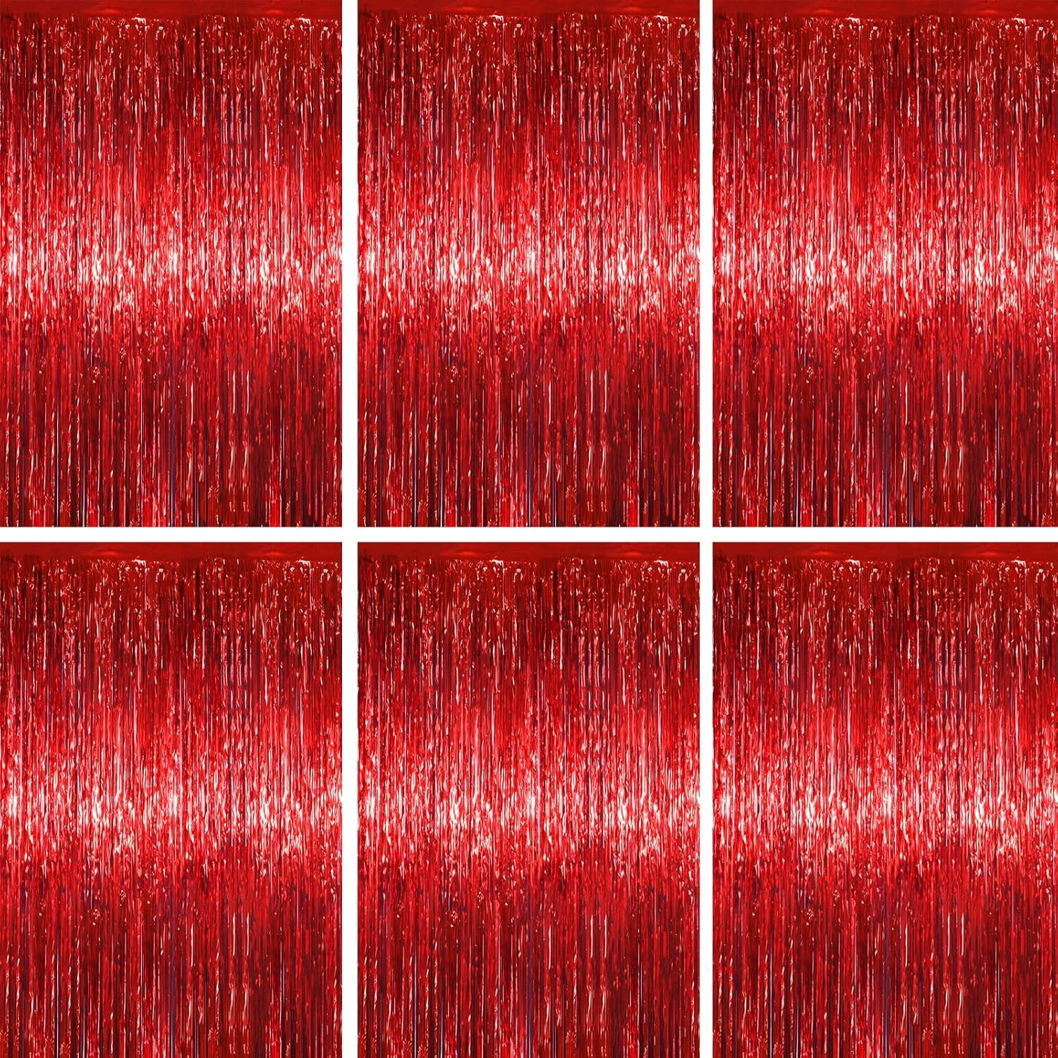 Backdrop Curtains, Tinsel Streamers Party Decorations, Fringe Backdrop ...