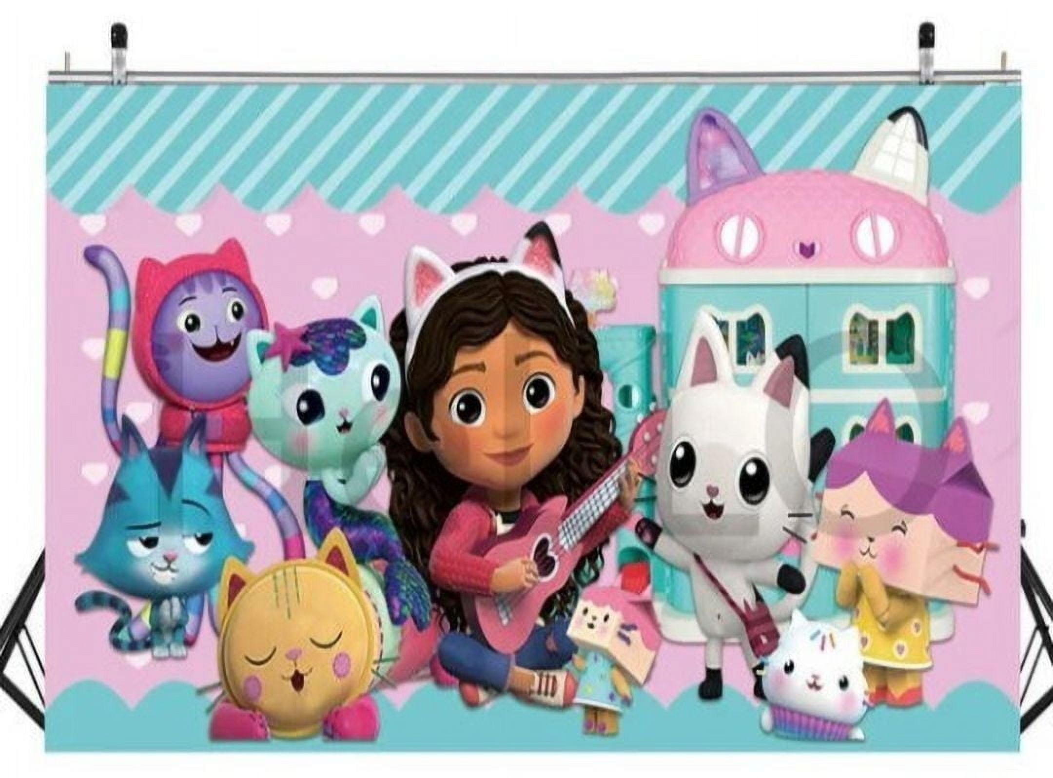 VAK 5ft x 3ft Girl Dollhouse Balloon Cats decoration Backdrop - Walmart.com VAK 5ft x 3ft Girl Dollhouse Balloon Cats decoration Backdrop - Walmart.com