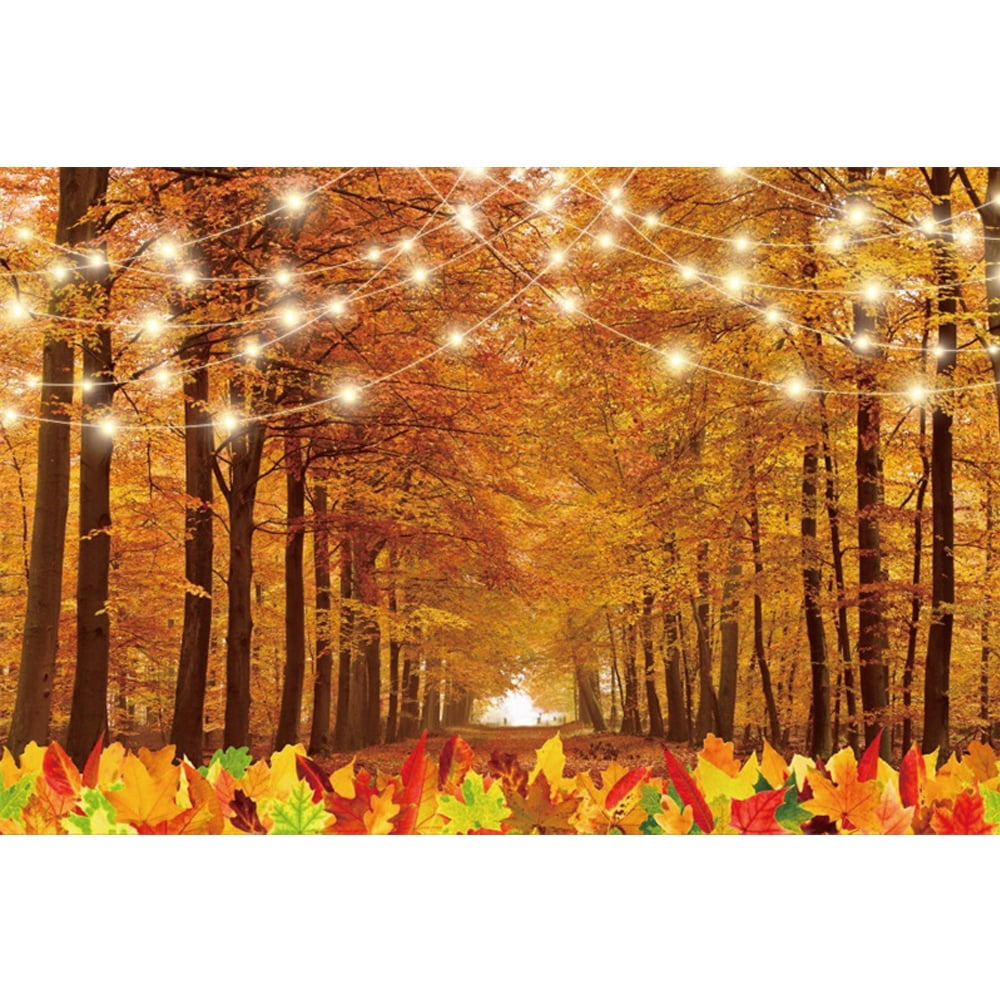 Backdrop Photo Event Harvest Farm Background Party Friendsgiving Leaves ...