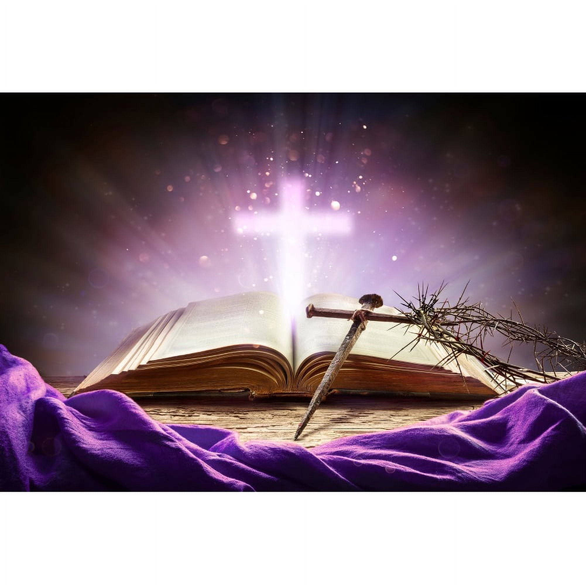 Backdrop Photography Crucifixion Easter Bible Holy Nativity Landscape ...