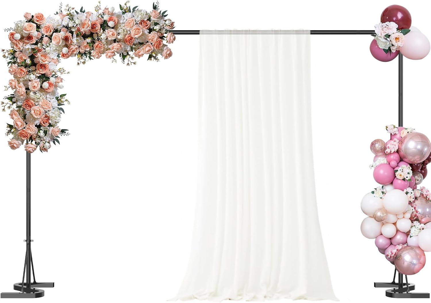 Backdrop Stand,10x7Ft Photo Backdrop Stand Photo Video Studio,Heavy ...