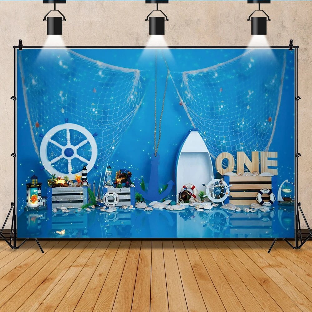 Backdrops Newborn 1st Birthday Background for Photography Boat Decor ...