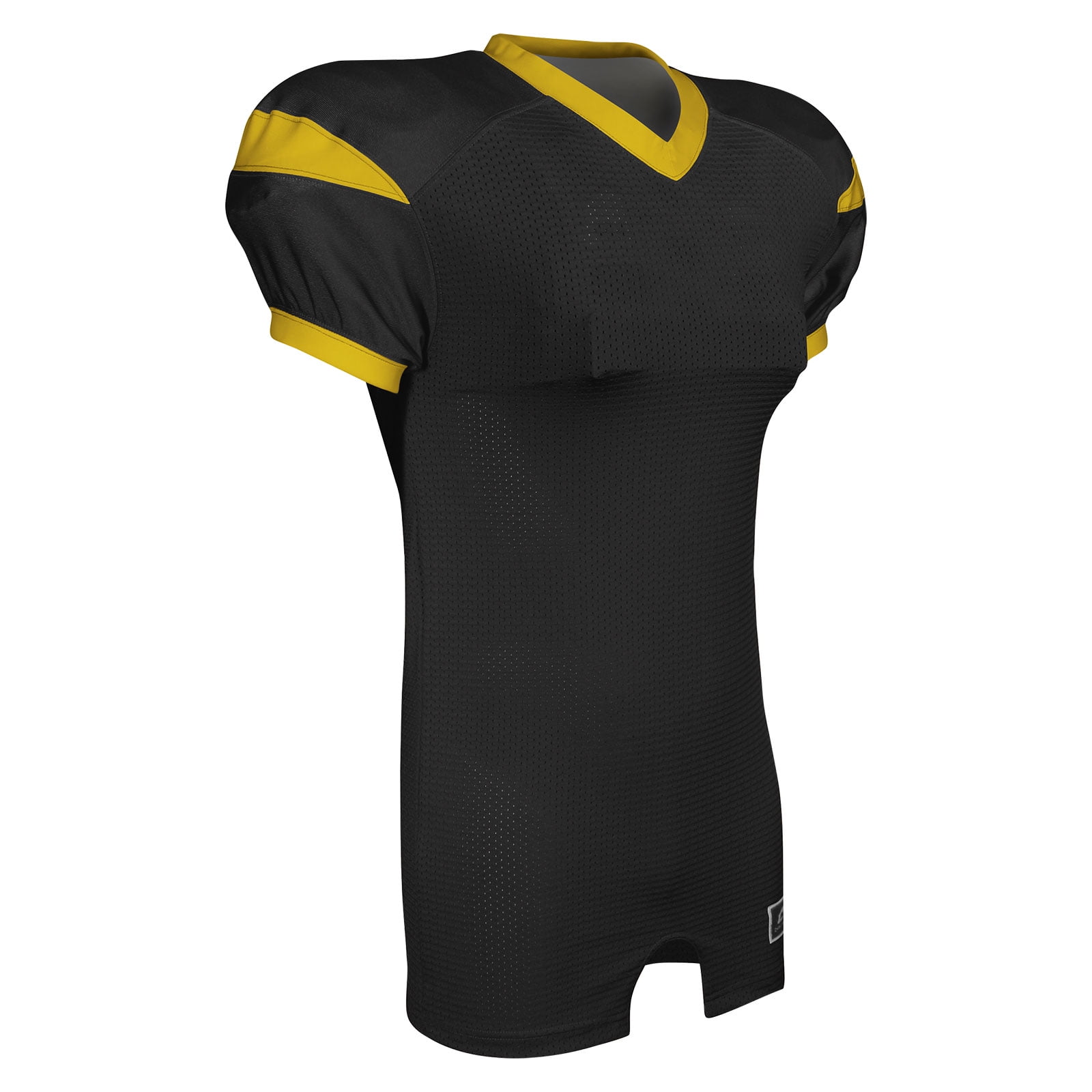 Champro FJ30 Backer Football Jersey - Black Gold - Walmart.com