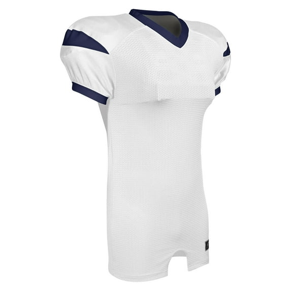 Champro FJ30 Backer Football Jersey - White Navy - Walmart.com