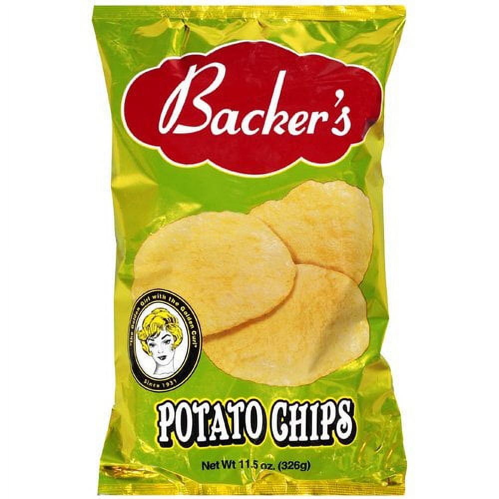 Backer's Potato Chips, 11.5 Oz. - Walmart.com