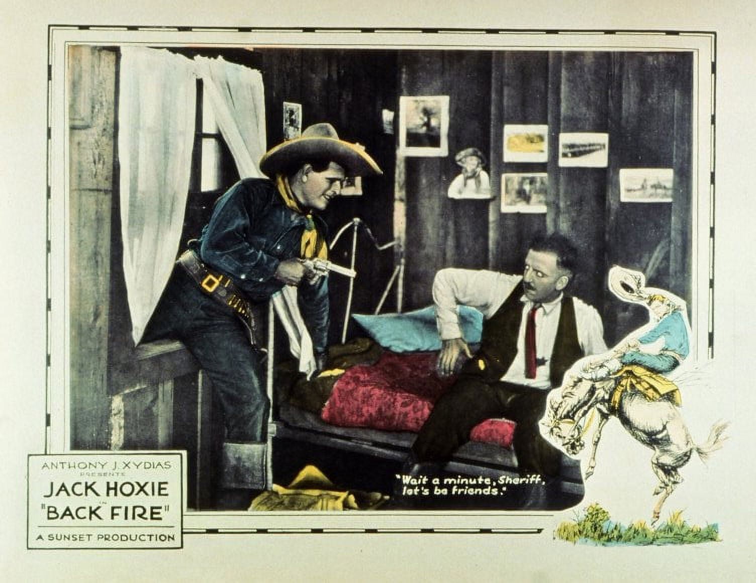 Backfire - movie POSTER (Style B) (11" x 14") (1922) - Walmart.com