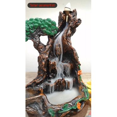 Purple Dragon Backflow Incense Burner with LED Lights - 5.75" - Walmart.com