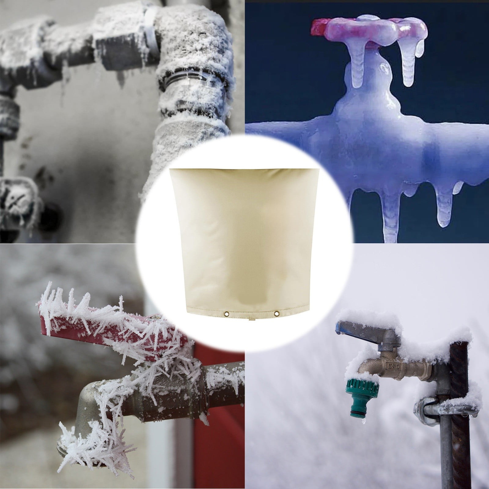 Backflow Preventer Cover Insulated Pouch,Outdoor Pipe Insulation Cover ...