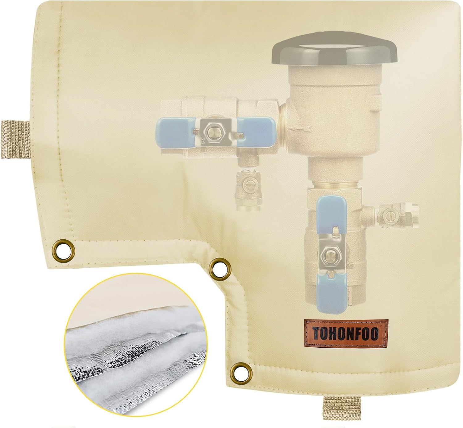 Backflow Preventer Insulated Pouch (5F) - Pressure Vacuum Breaker Cover ...