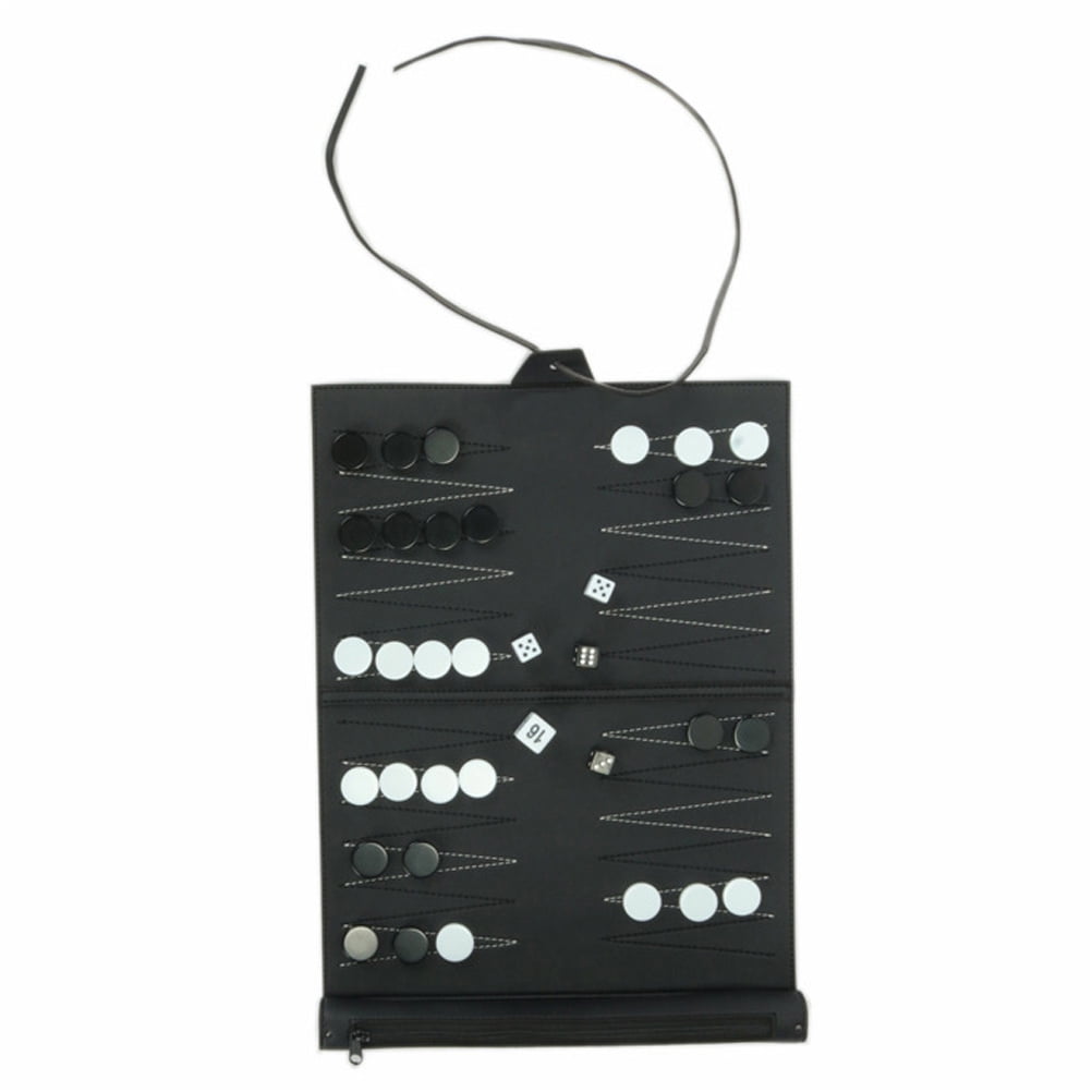 Backgammon Toy Board Game Strategic Toys Foldable Checkerboard Child ...