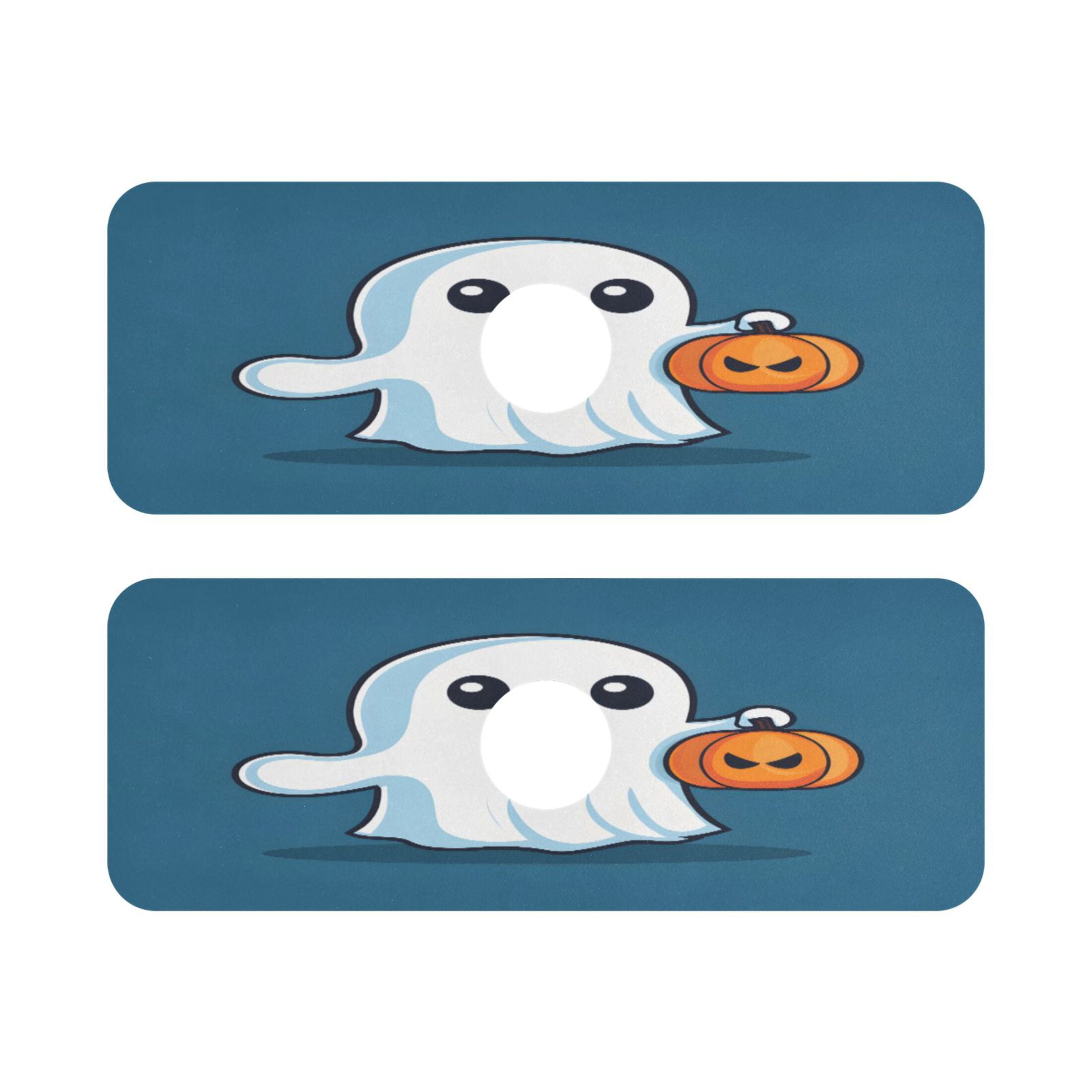 Background Halloween Ghost Quick Dry Silicone Algae Faucet Pad 14.7x5 ...