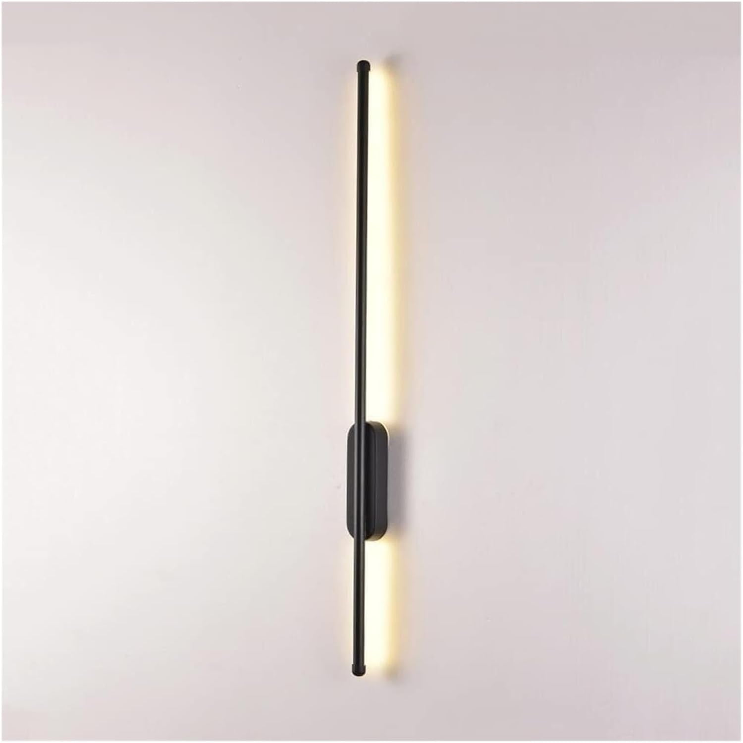 Background Linear Wall Lamp LED Long Strip Wall Sconce Modern Simple ...