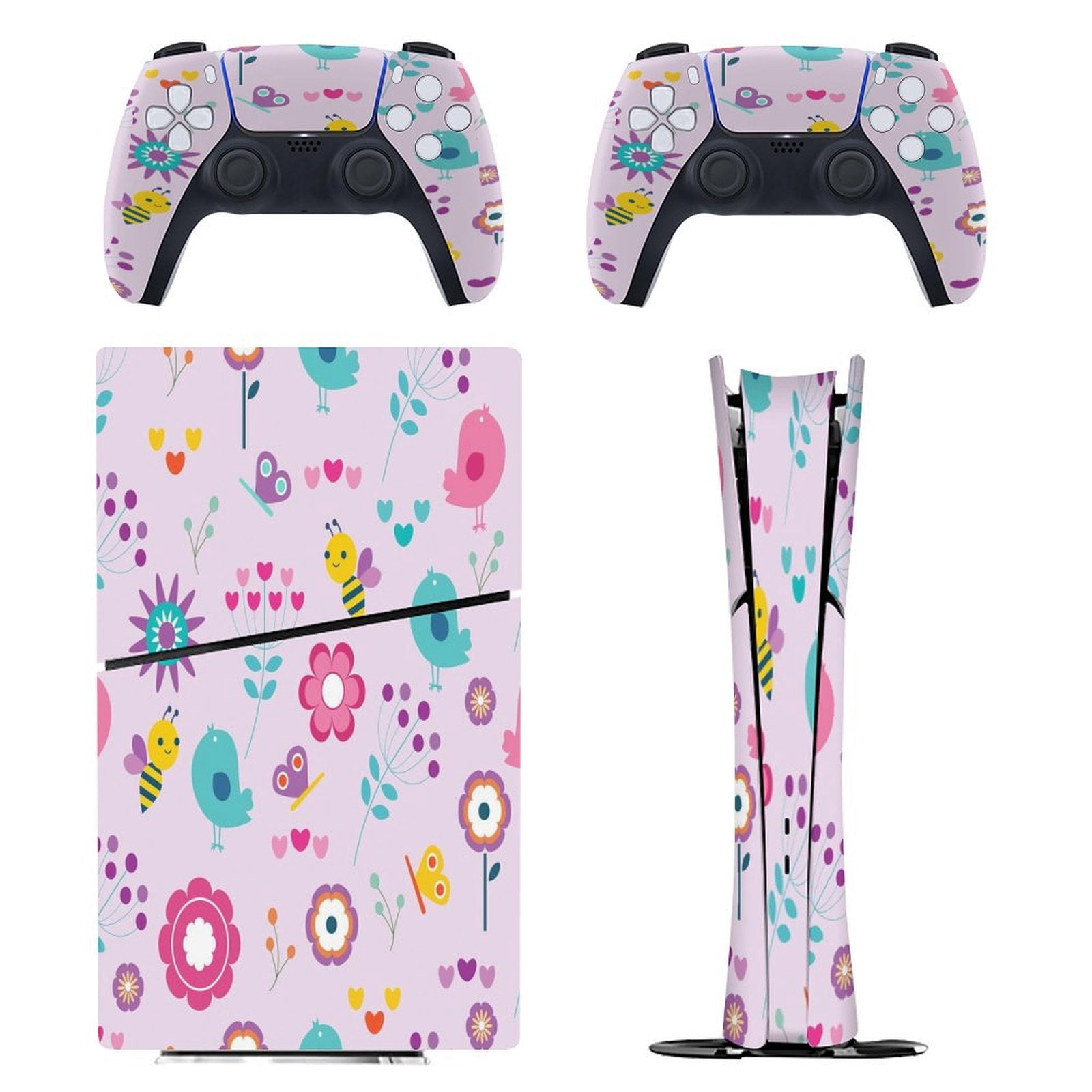 Background PS5/PS5 Slim Digital Disc Skin Sticker For Console And ...
