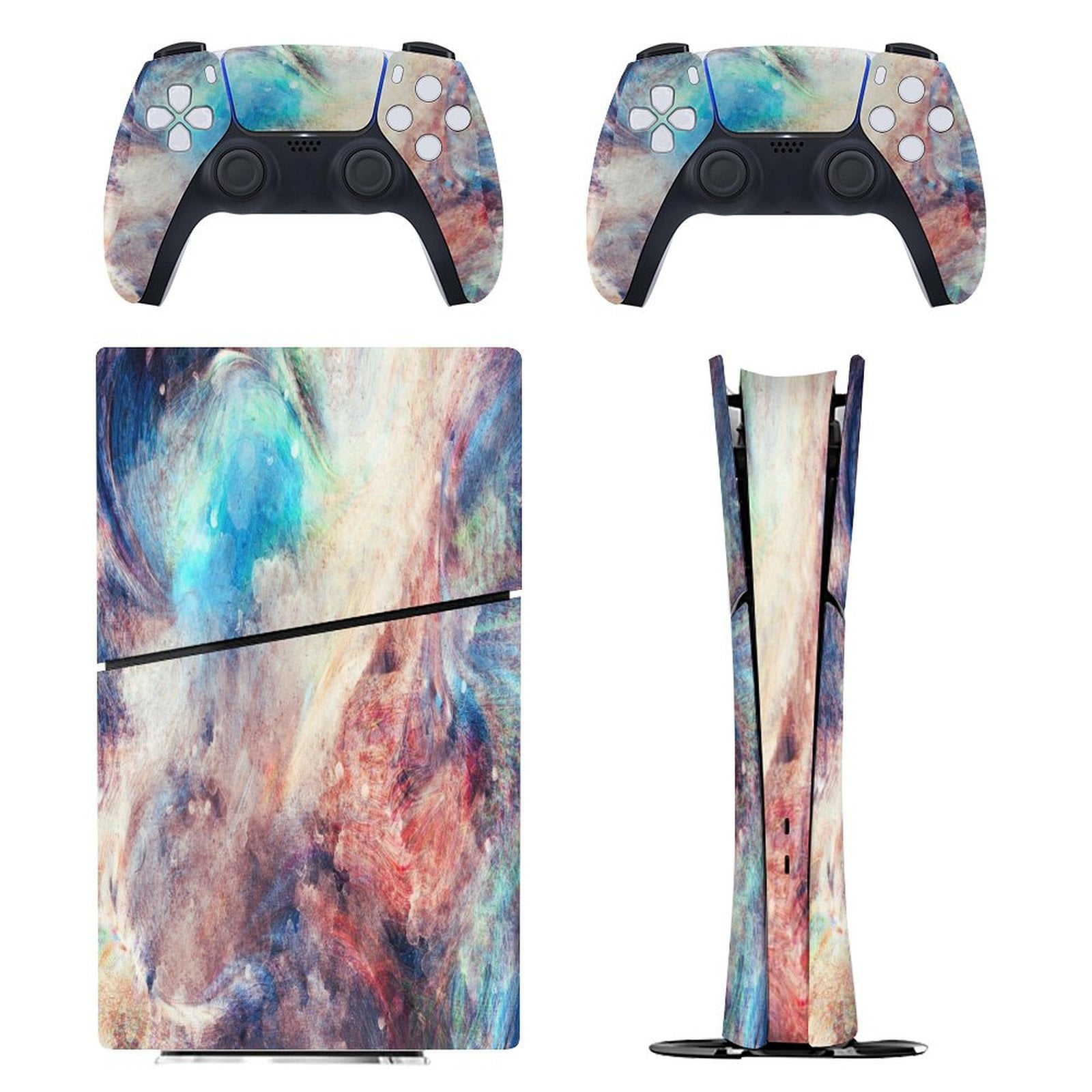 Background PS5/PS5 Slim Digital Disc Skin Sticker For Console And ...