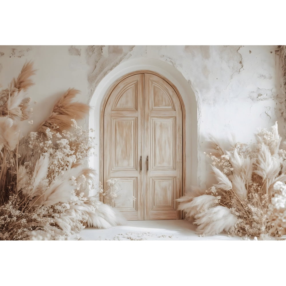 Background Photographic Wedding Floral Wall Rustic Vintage Photography ...