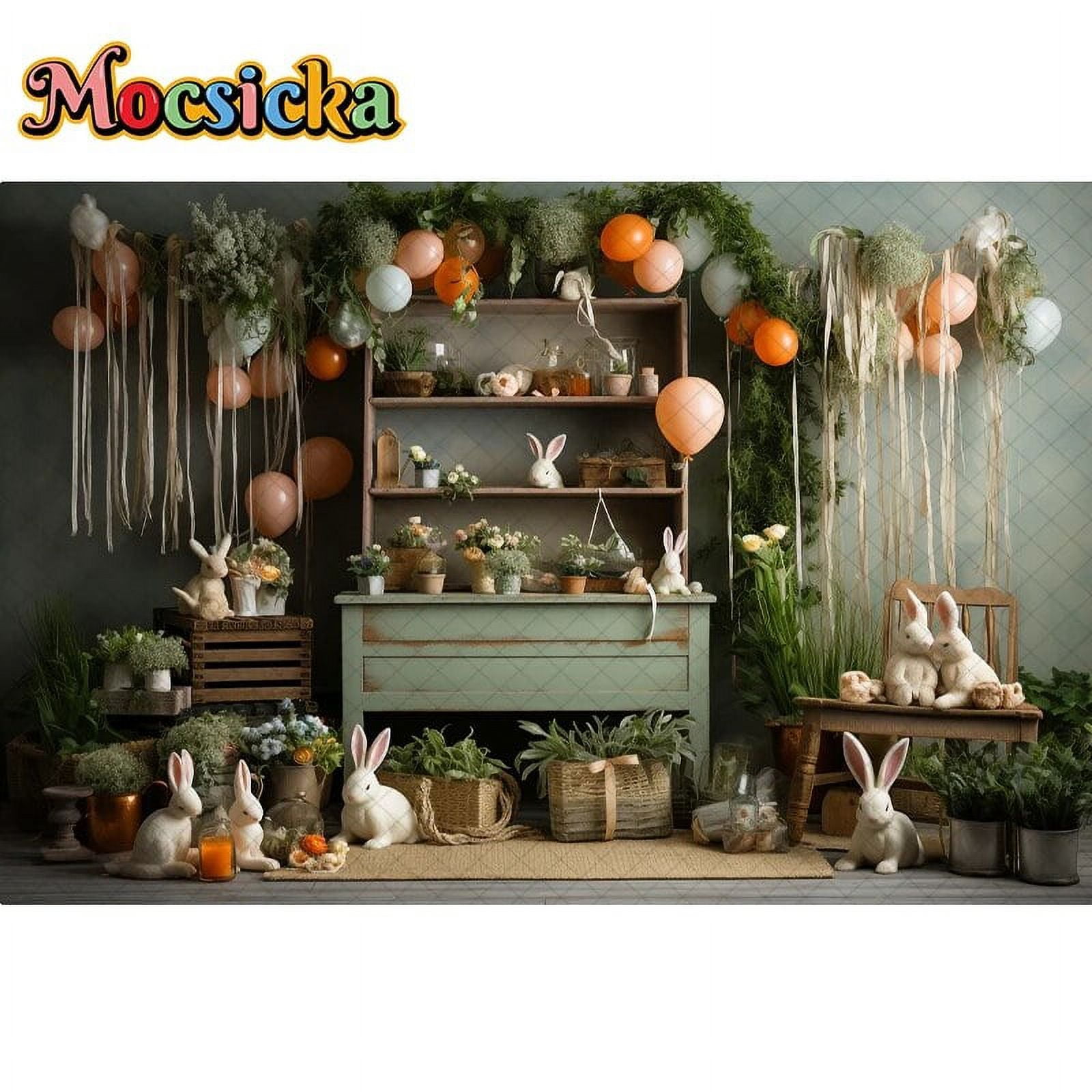 Background Photography Spring Easter Newborn Birthday Portrait Indoor ...