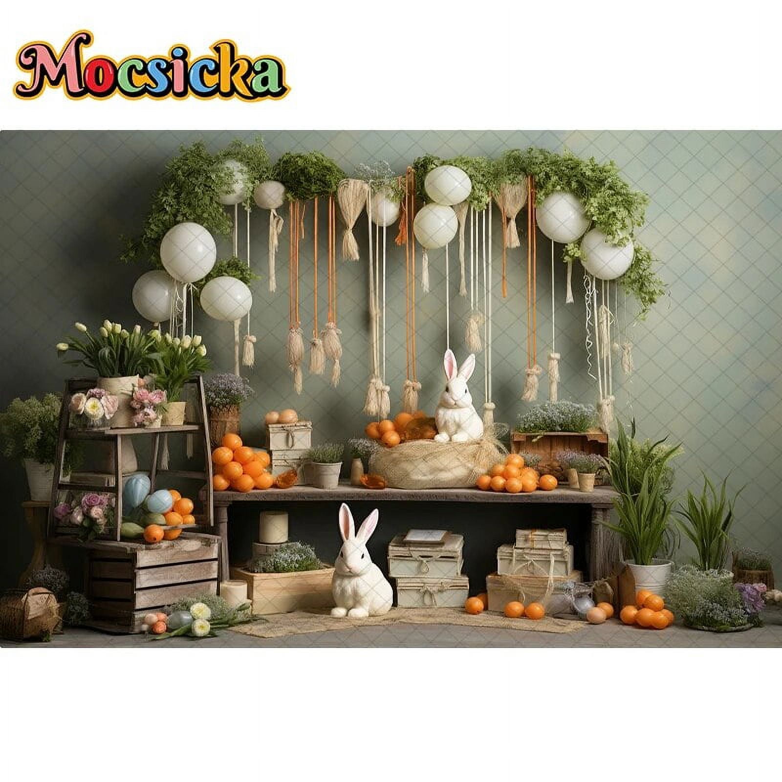 Background Photography Spring Easter Newborn Birthday Portrait Indoor ...