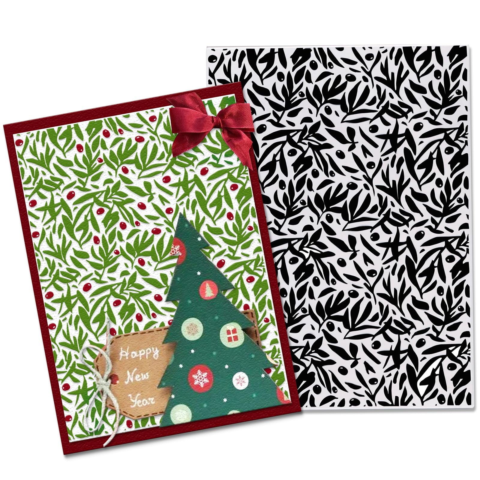 Background Plastic Embossing TSF6 Folders for Card Making with Water ...