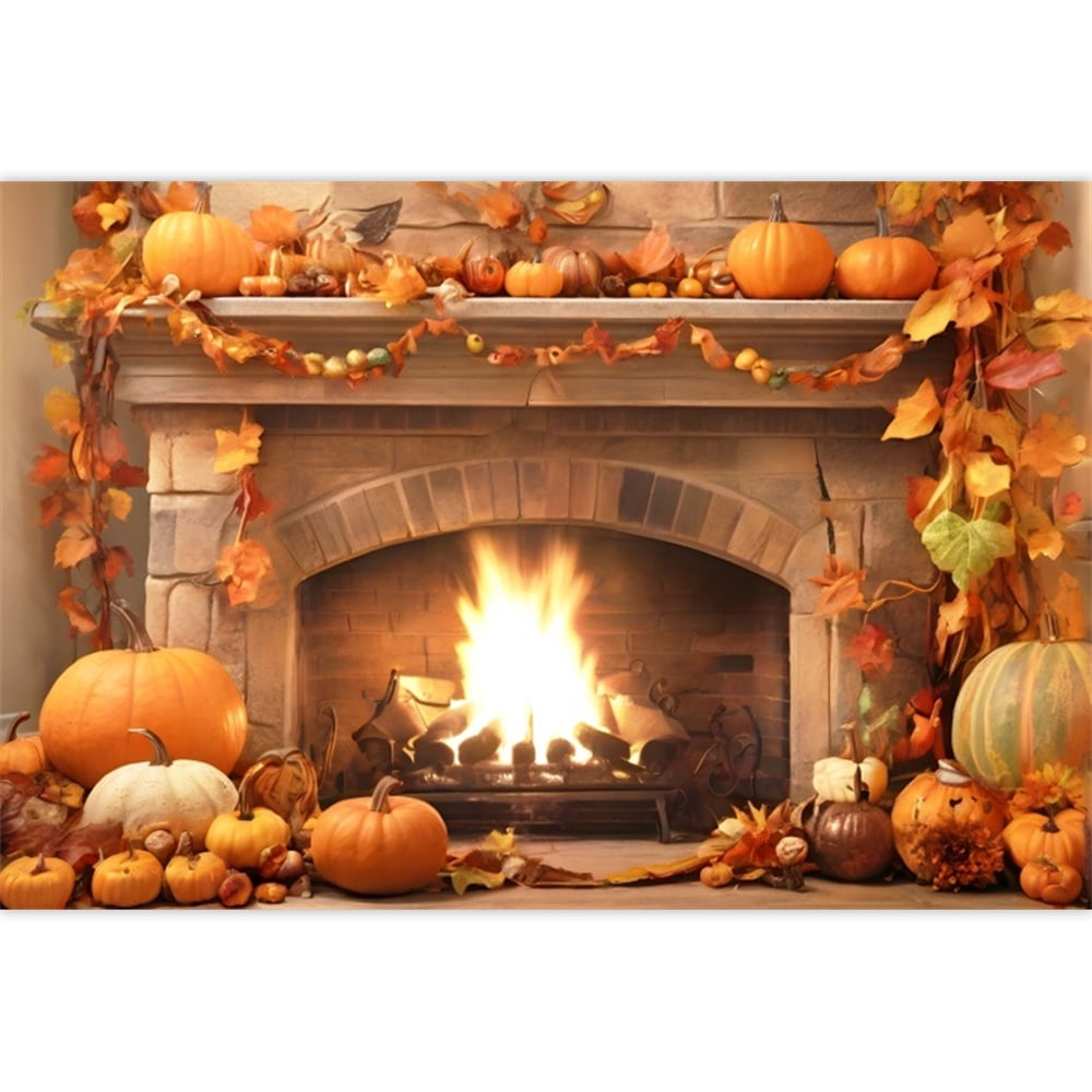 Background Portrait Baby Sunflower Leaves Maple Pumpkin Autumn Door ...