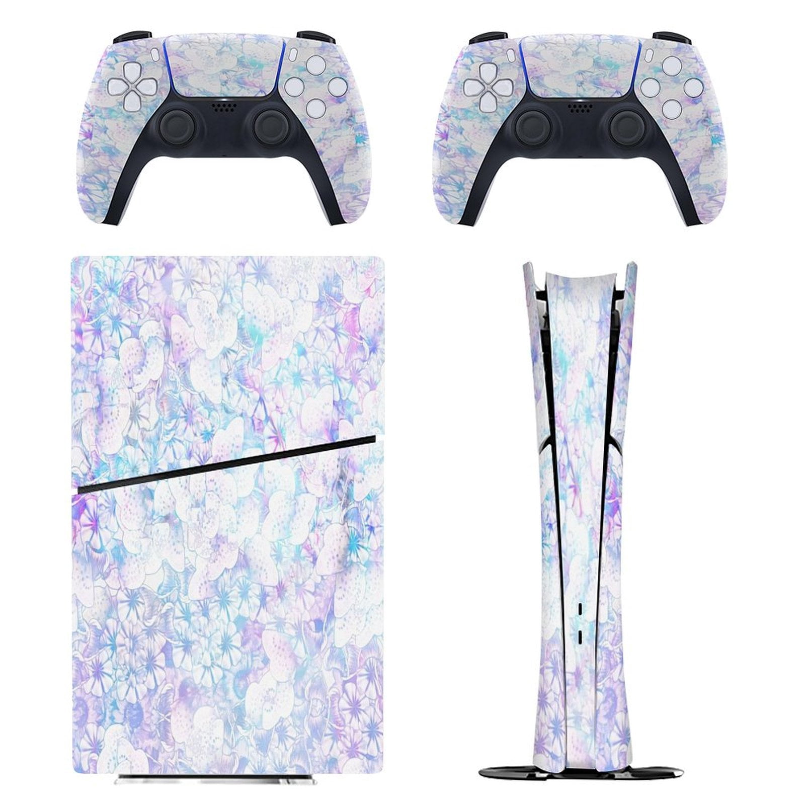 Background, Watercolor, Blending, Flowers PS5/PS5 Slim Digital Disc ...